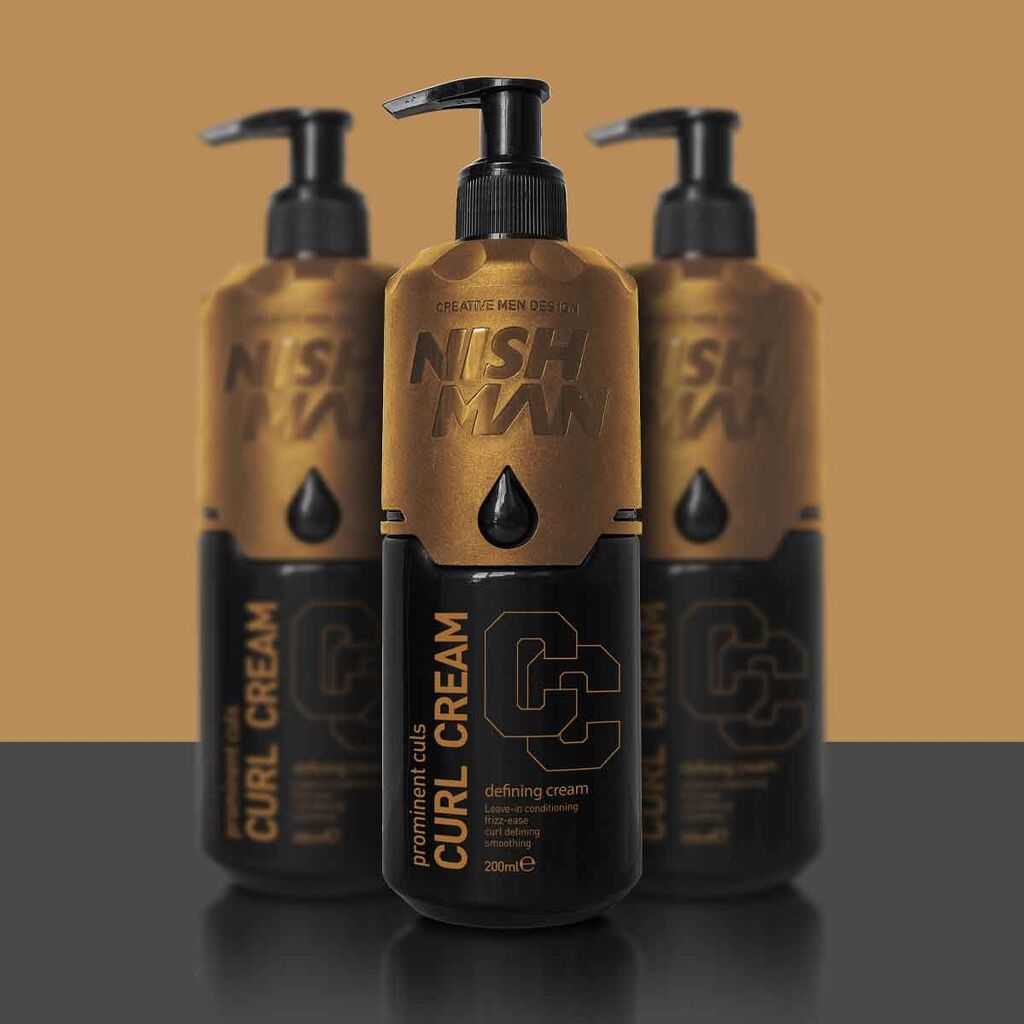 Nishman Крем за виткана коса Curl Cream – Крем за дефинирање на кадрици ...