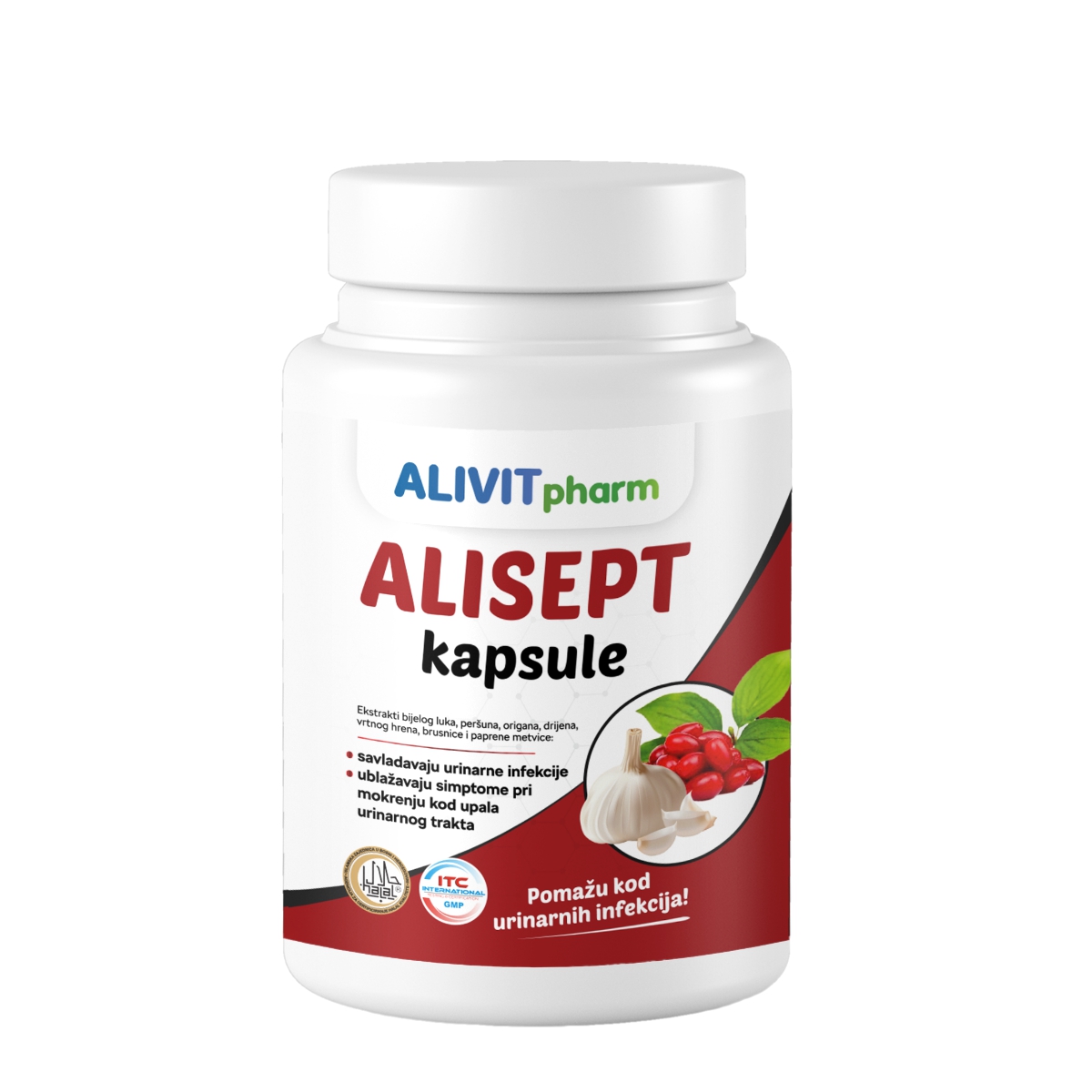 Alivit Crni bijeli luk Alisept, 90 kapsula | Online prodaja | Ananas BiH