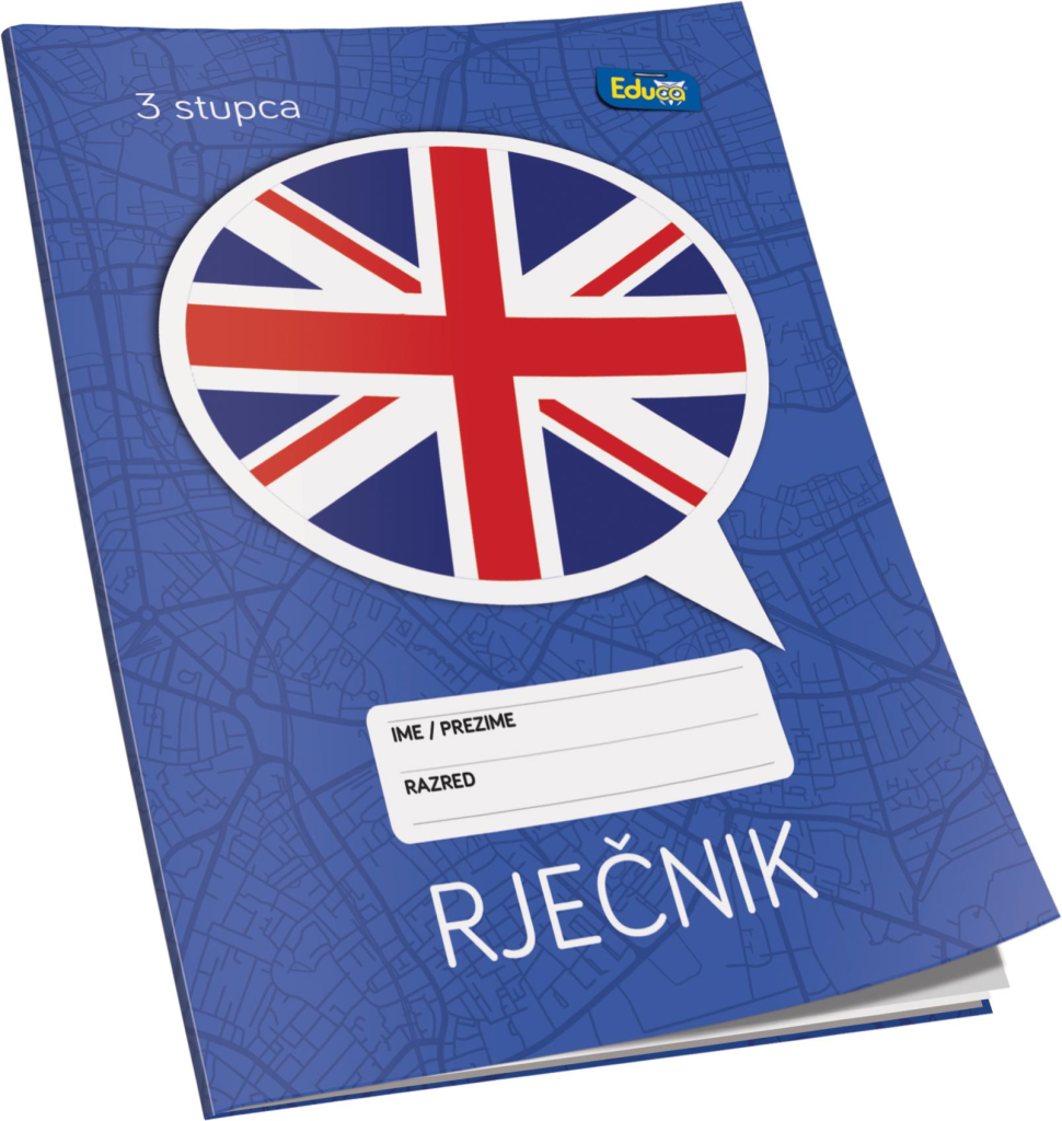 Rječnik za upis riječi B6 0771 043, 3 Stupca, Plavi | Online prodaja ...