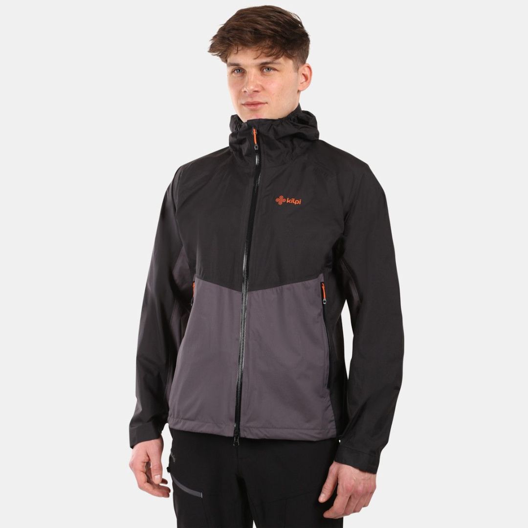 Kilpi Muška jakna Hardshell and Waterproof Hurricane, Crno-siva ...