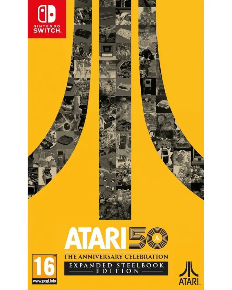Nintendo Switch Oled Atari 50 The Anniversary Celebration Expanded ...