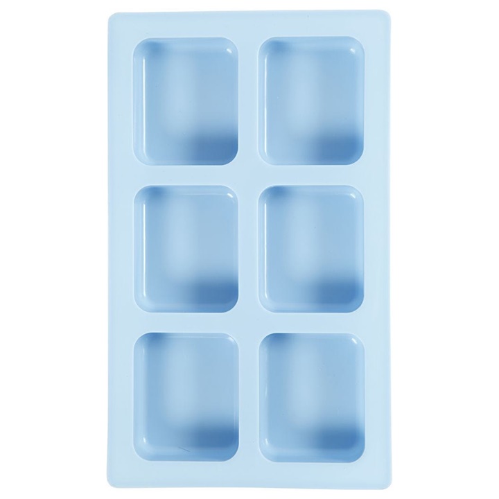 ARTMIE Silikonski kalup za sapun i čokoladu, Pravougaonik, 6 delova, 7 ...