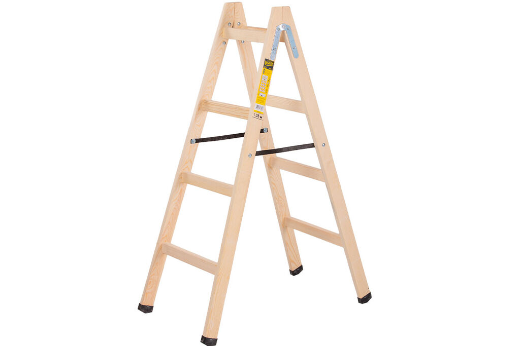 Bomber Drvene merdevine sa 4 Gazišta | Online prodaja | Ananas