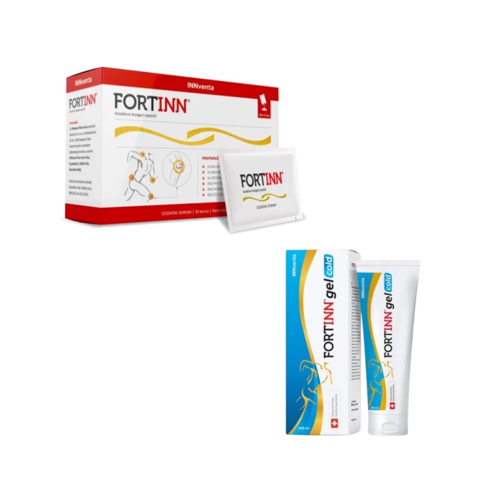 Fortinn Prašak, 30 kesica + Fortinn Gel Cold, 100 ml | Online prodaja ...