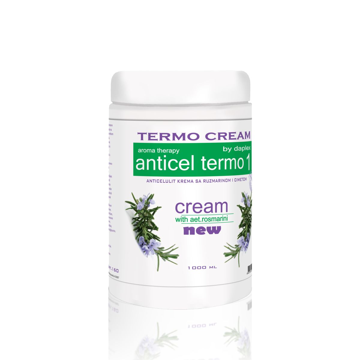 Termo cream Anticelulit krema, ruzmarin, 1kg 1 | Online prodaja | Ananas