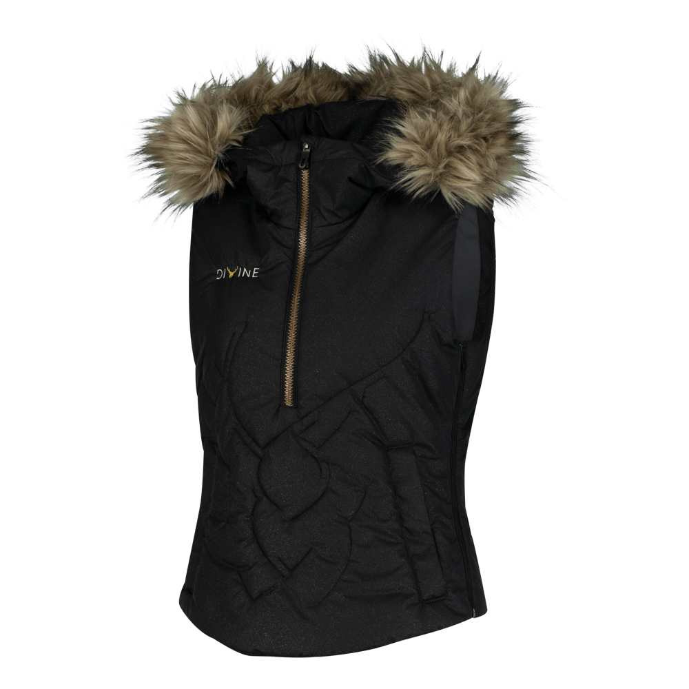 DIVINE Ženski prsluk DINA, Crni | Online prodaja | Ananas