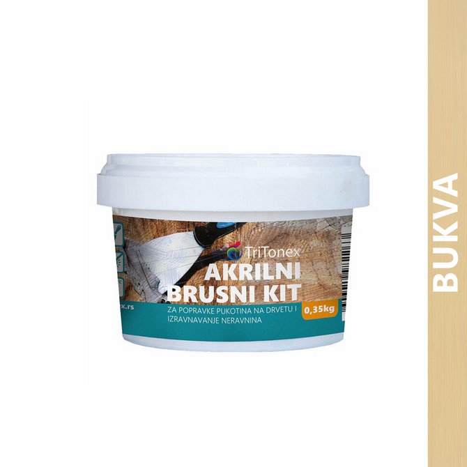 TRITONEX Akrilni brusni kit, 0.35kg, Bukva | Online prodaja | Ananas