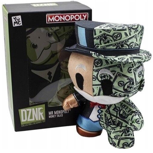 Dznr Плишана играчка Mr Monopoly Plush Mascot | Најголема онлајн ...