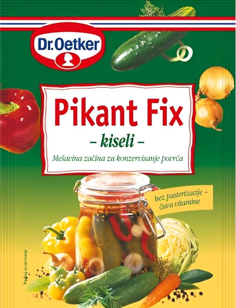 Dr. Oetker Smesa začina za konzervisaanje povrća Pikant fix | Online ...