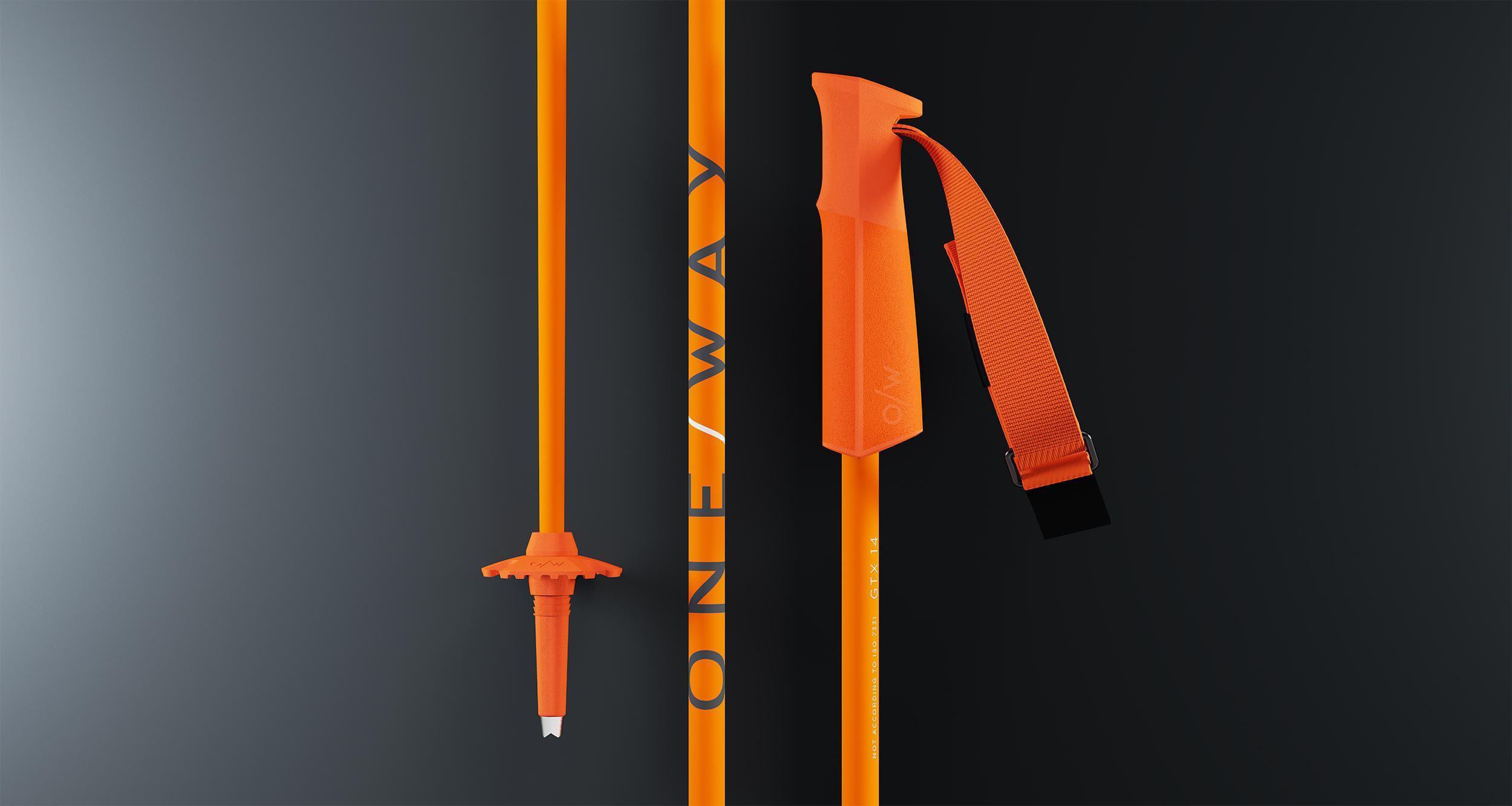 ONE WAY Ski Štapovi GTX Concept, Narandžasti | Online prodaja | Ananas
