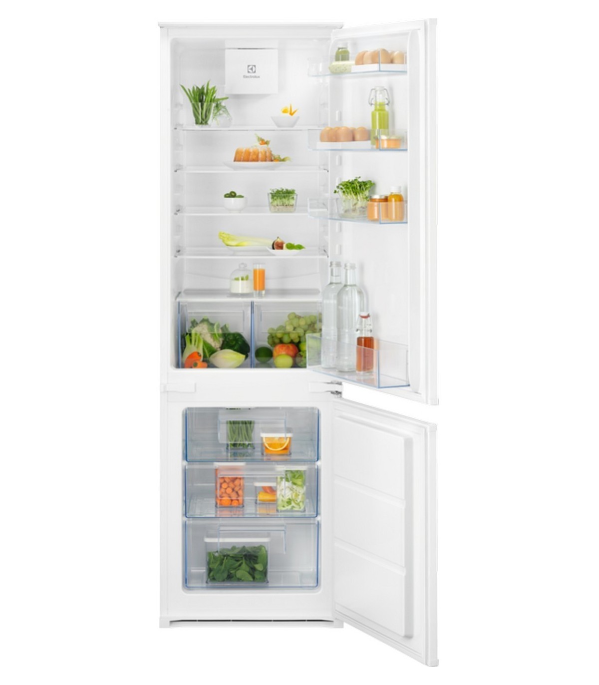 ELECTROLUX Ugradni kombinovani hladnjak LND5FE18S, 269 L, Bjeli ...