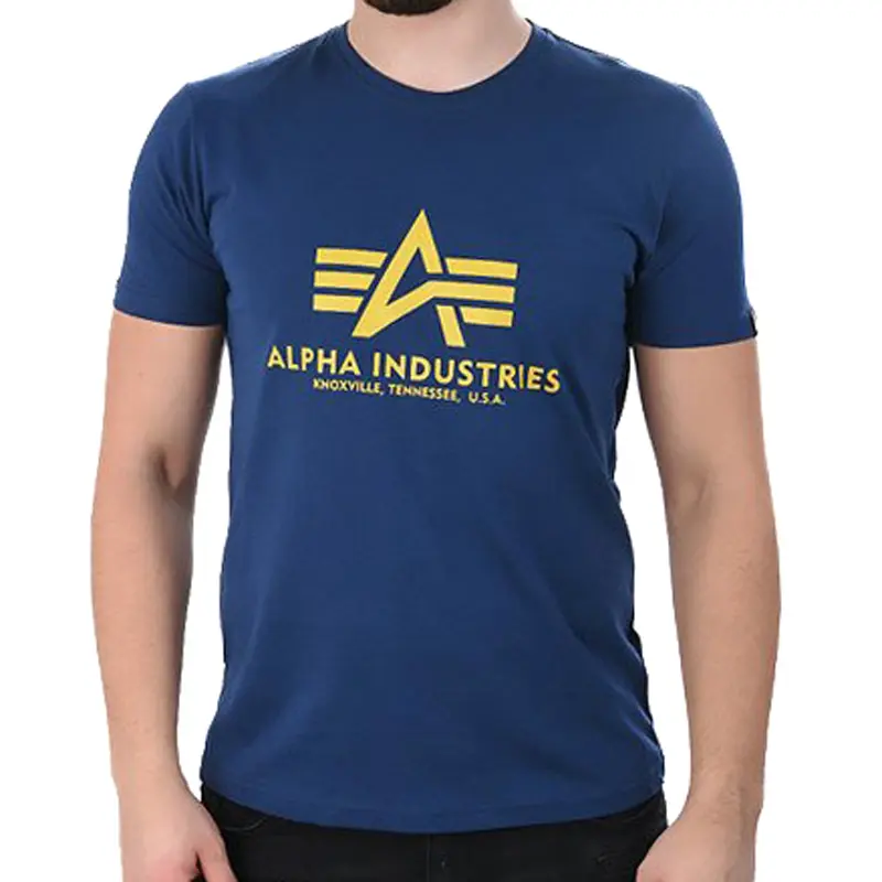 Alpha Industries Muška majica Basic, Teget | Online prodaja | Ananas