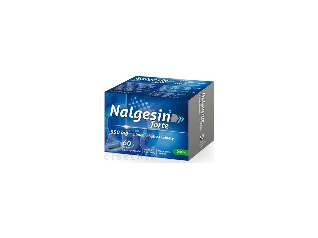 Nalgesin Forte Таблети 60 x 500 mg | Најголема онлајн продавница во ...