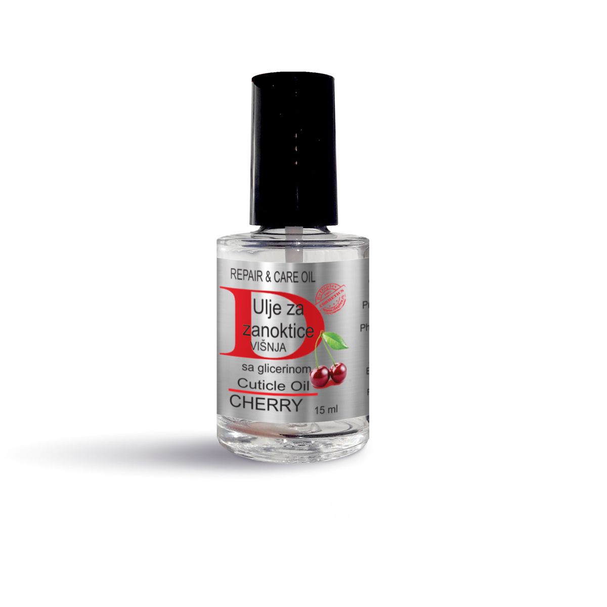Ulje za zanoktice sa glicerinom, višnja, 15ml | Online prodaja | Ananas