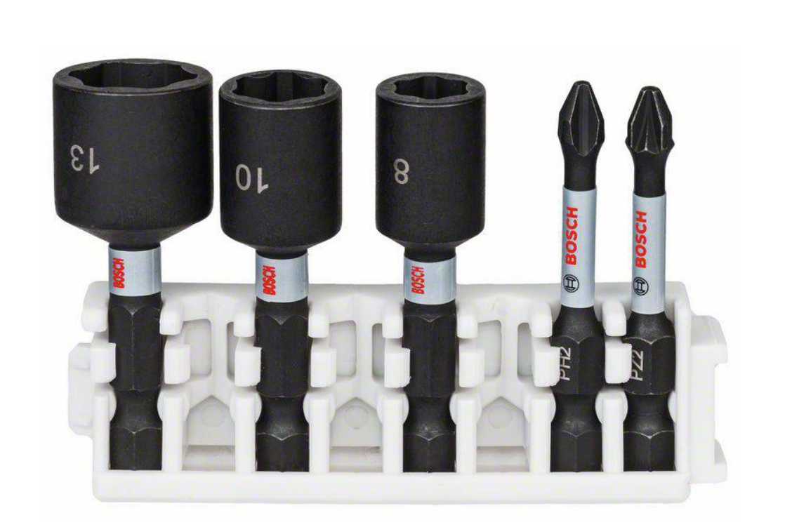 BOSCH Impact Control Set bitova odvrtača i nasadnih ključeva 5-delni ...