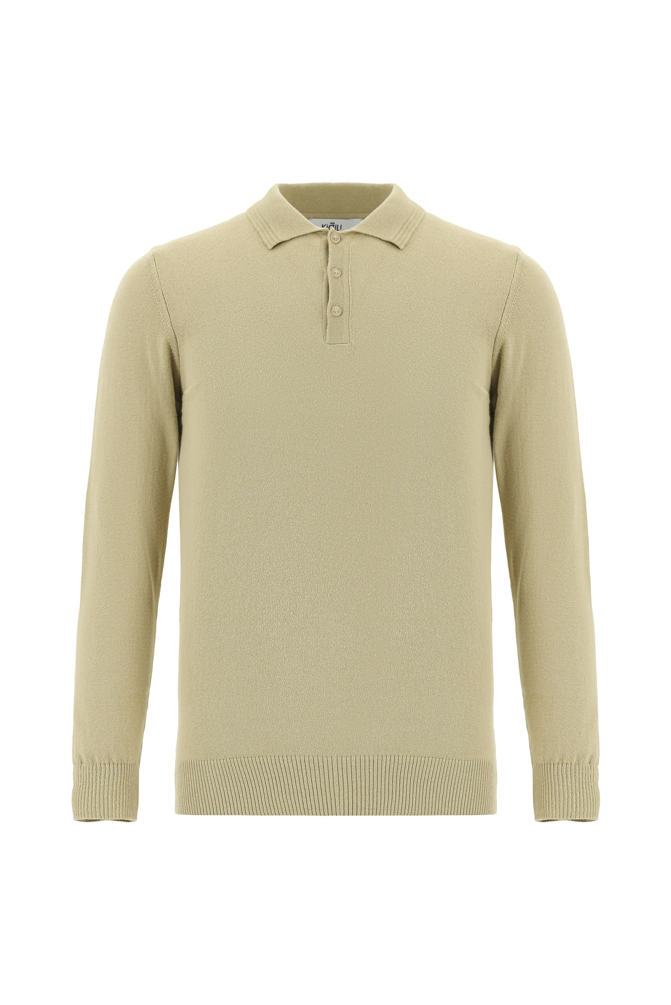 KIGILI Muški džemper sa polo kragnom, Regular Fit, Bež | Online prodaja ...