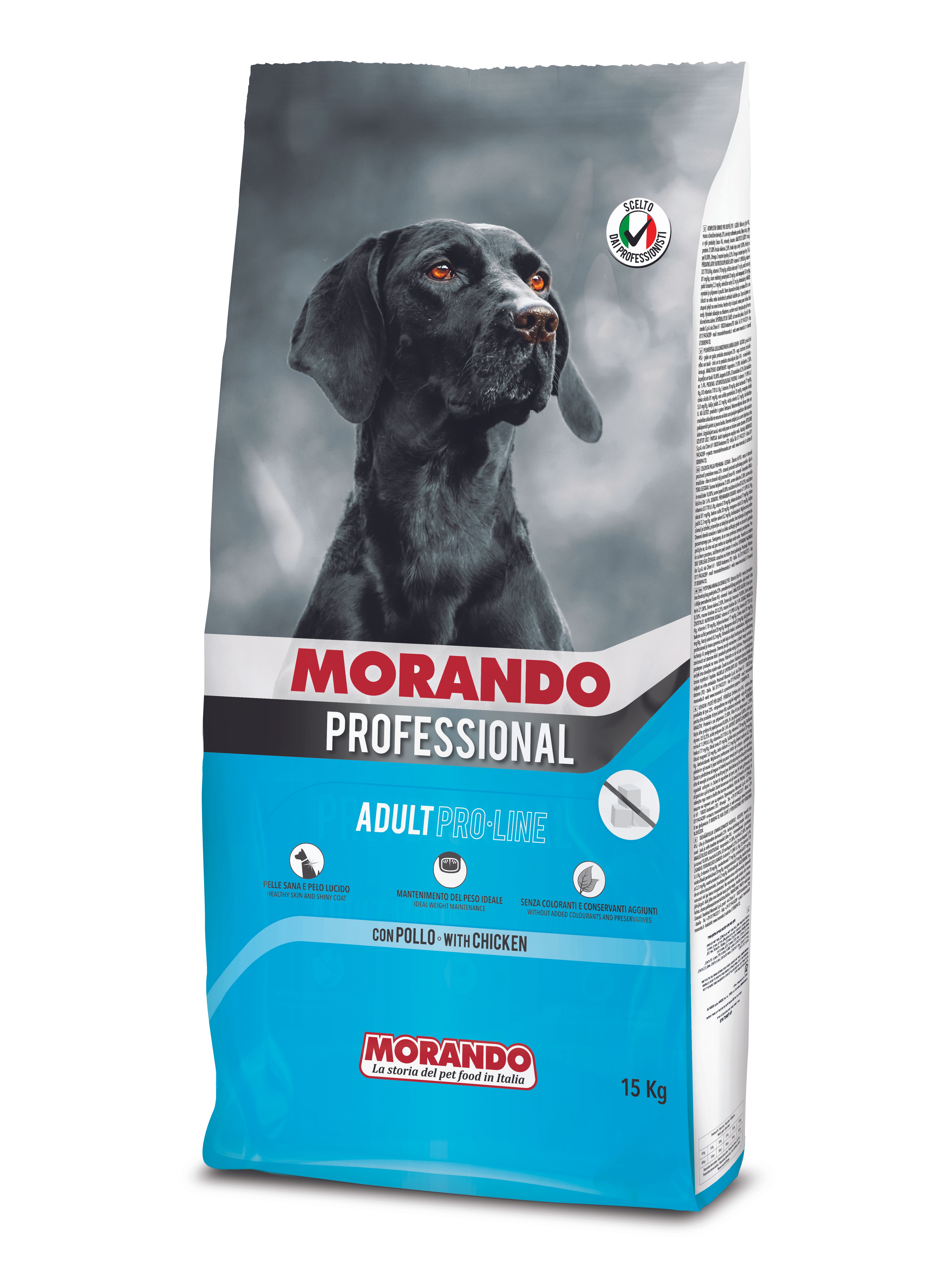 MORANDO Hrana za odrasle pse Professional Pro Line, Piletina, 15 kg ...
