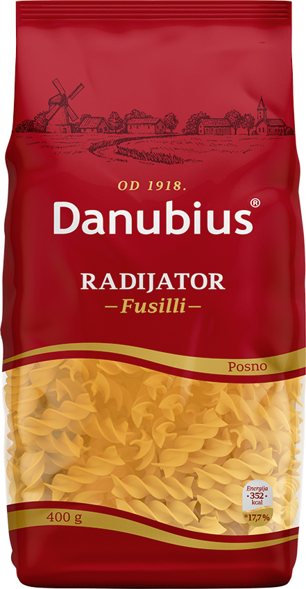 DANUBIUS Testenina Radijator 400g | Online prodaja | Ananas