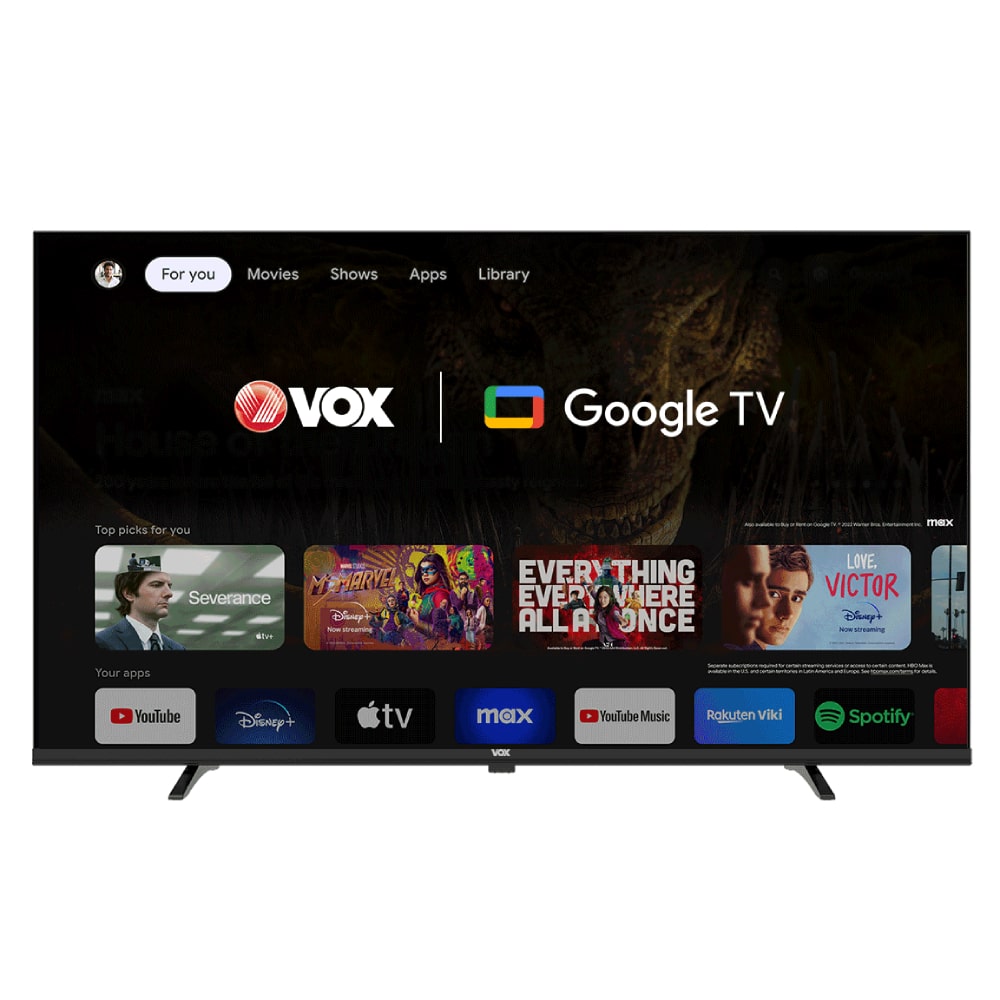 VOX Телевизор 40GOF080B 40", LED, Frameless, Google TV, Full HD, Dolby ...