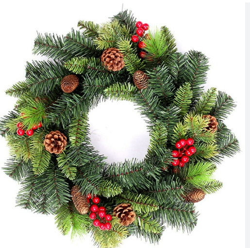 Venac sa šišarkama 50cm (64 grane) - 190021 | Online prodaja | Ananas