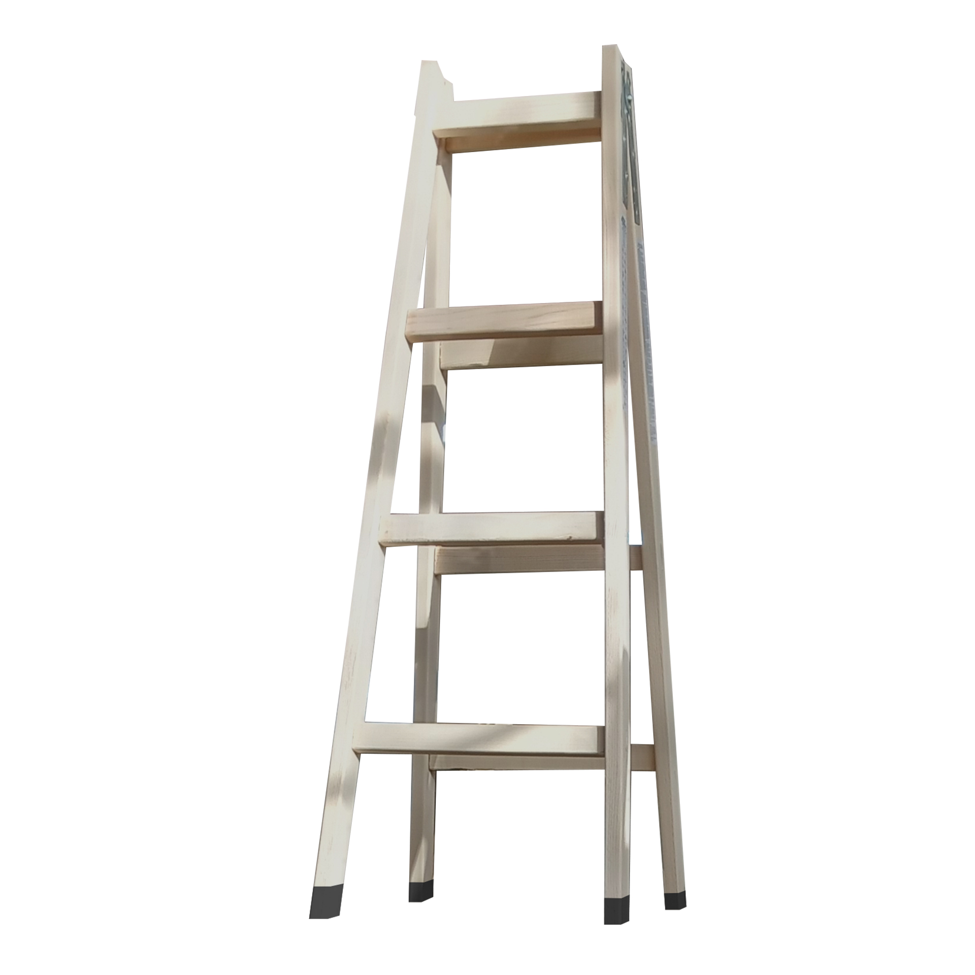CLASSIC Drvene merdevine sa 4 gazišta, Bež | Online prodaja | Ananas