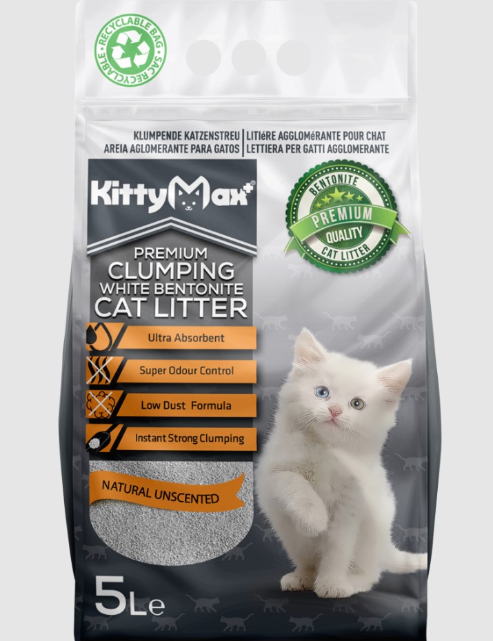 KITTY MAX Posip za mačke bez mirisa 5l | Online prodaja | Ananas