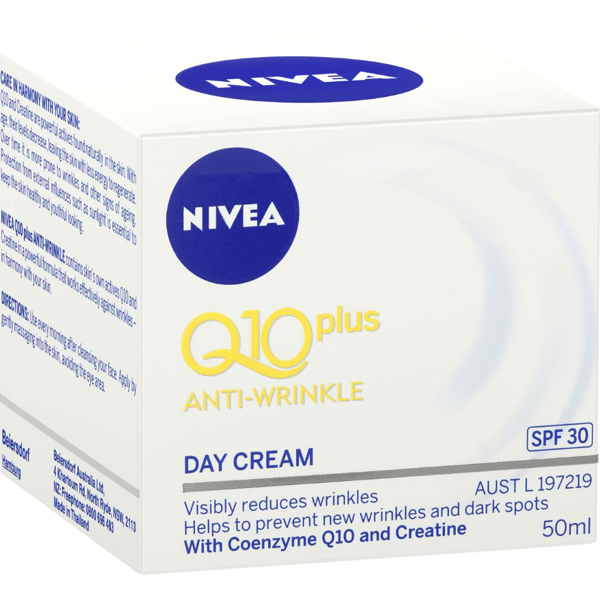 NIVEA Q10 Power Dnevna krema protiv bora + zatezanje kože SPF15 50ml | Online prodaja | Ananas