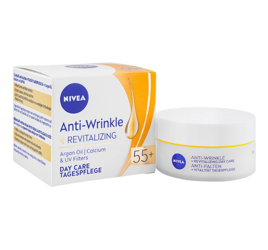 Nivea Dnevna krema protiv bora za revitalizaciju kože 55+ SPF 15 50ml ...