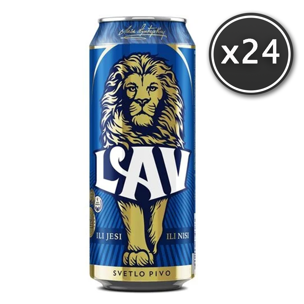 Lav Paket piva 0.5l x 24 limenke | Online prodaja | Ananas