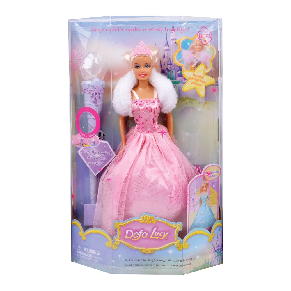 DEFA LUCY Lutka u večernjoj haljini roze | Online prodaja | Ananas