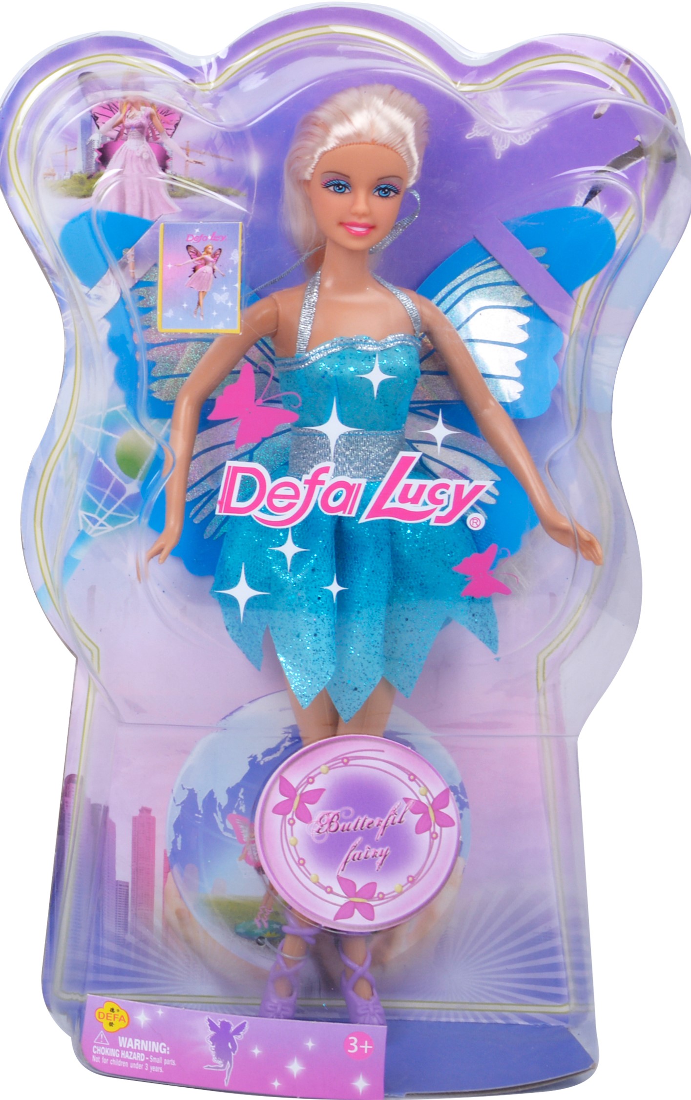 DEFA LUCY Lutka Vila sa krilima plava | Online prodaja | Ananas