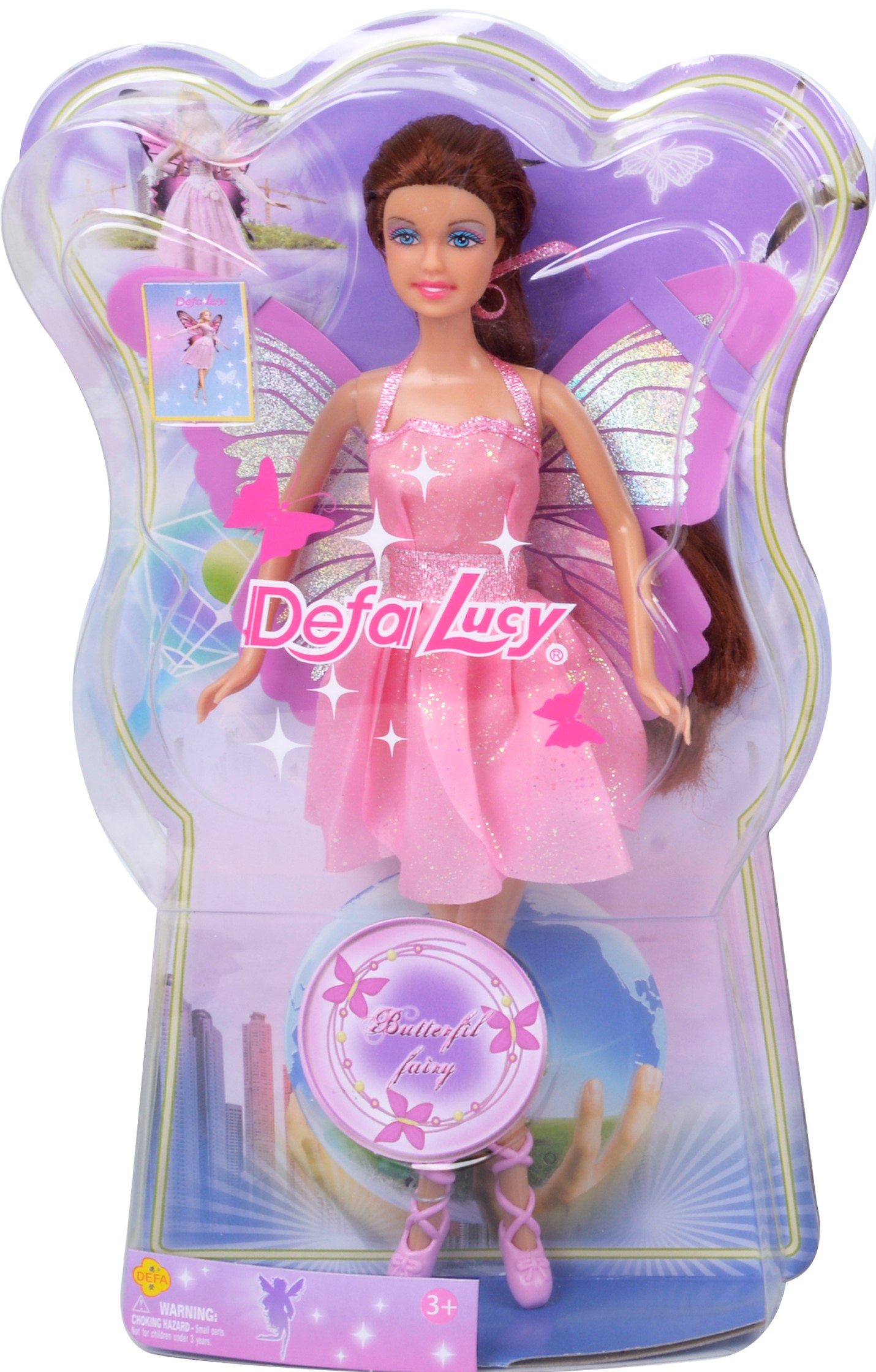 DEFA LUCY Lutka Vila sa krilima roze | Online prodaja | Ananas