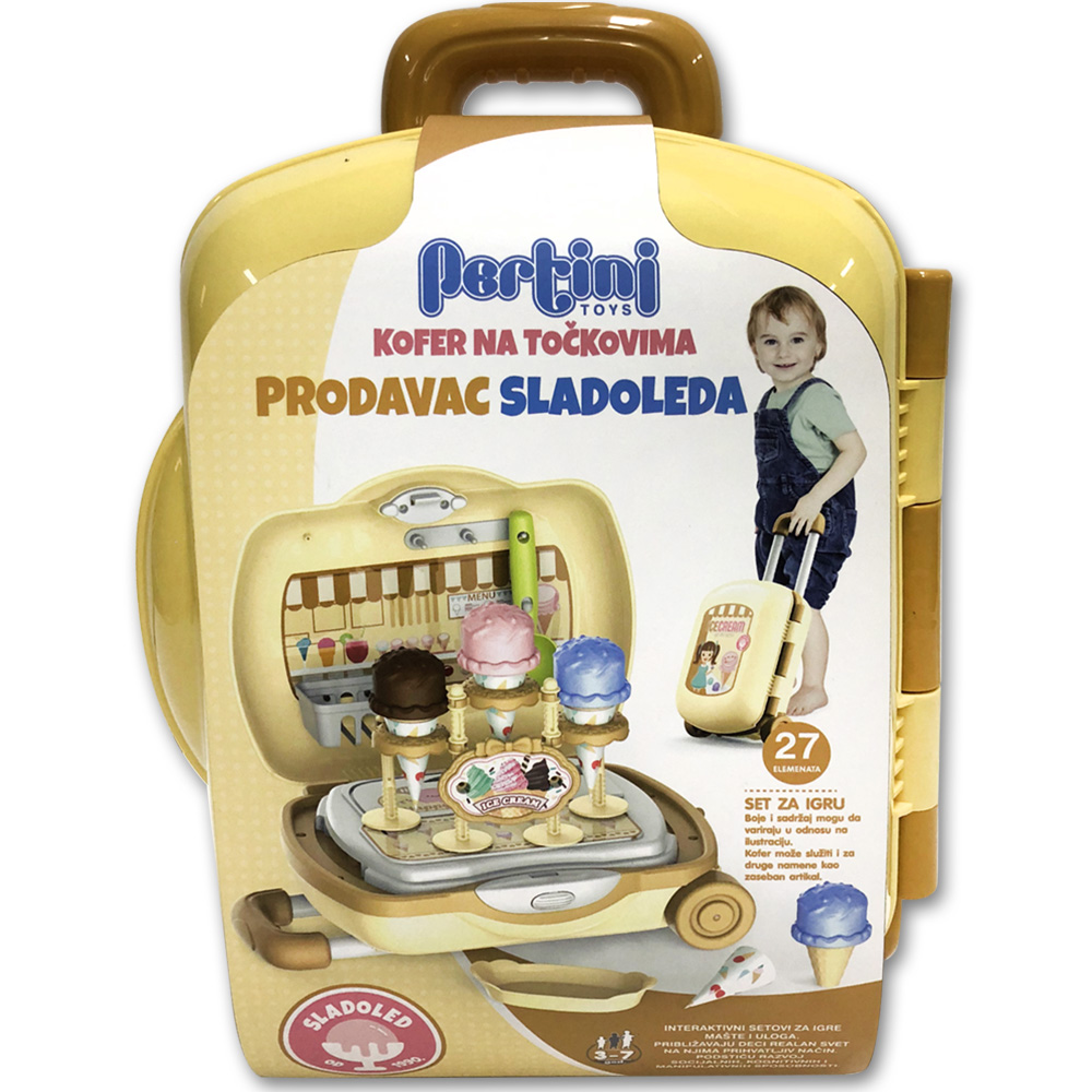 PERTINI Kofer set prodavac sladoleda | Online prodaja | Ananas