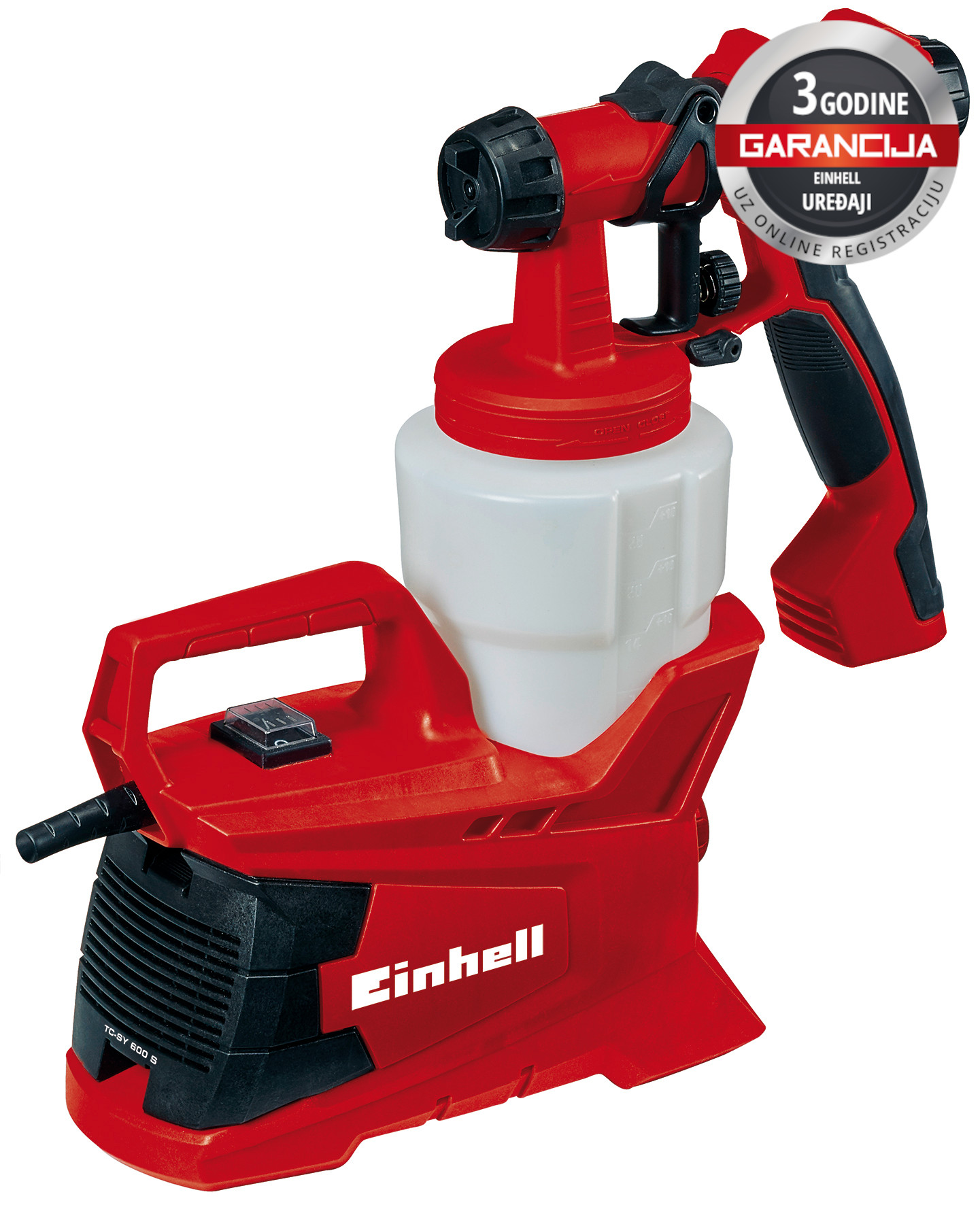 EINHELL Električni pištolj za farbanje TC-SY 600 S | Online prodaja | Ananas