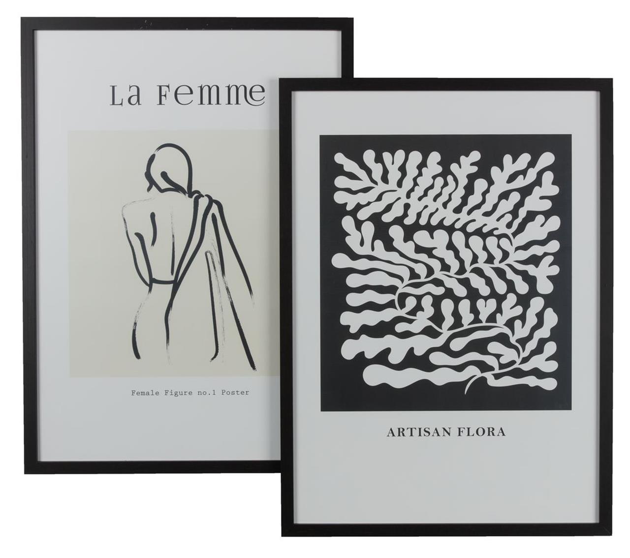 JYSK Рамка за слика OSCAR 50x70cm црна боја | Најголема онлајн ...