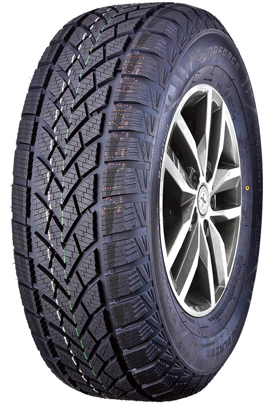 WINDFORCE Зимска Гума 175/65R14T SnowBlazer (82)T (CHI) | Најголема ...
