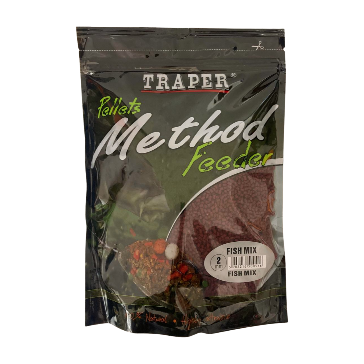 TRAPER MF Pelet, Fish mix, 2mm/500g | Online prodaja | Ananas