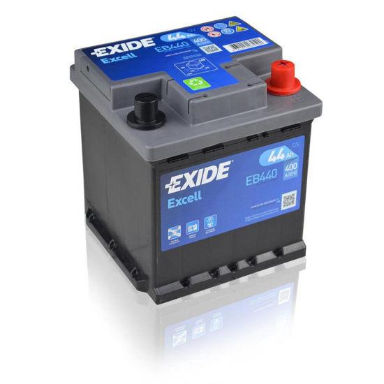 EXIDE Акумулатор excell 44ah 400a | Најголема онлајн продавница во ...