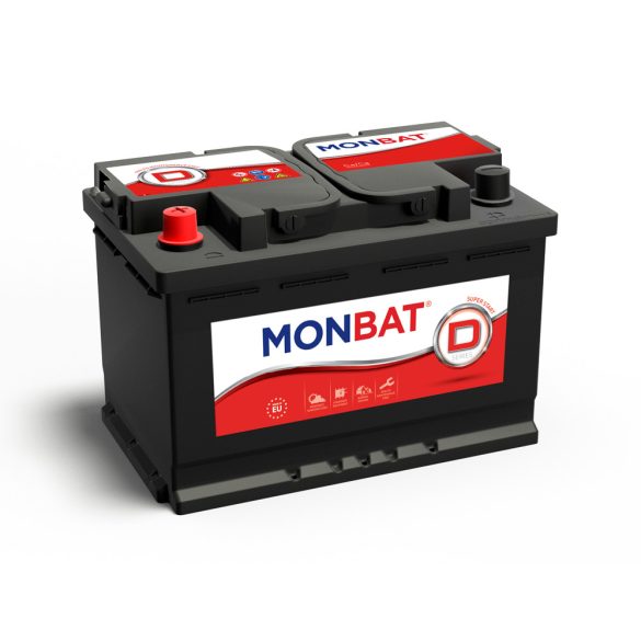MONBAT D-Model Акумулатор 12v 55ah 480A Д+ | Најголема онлајн ...