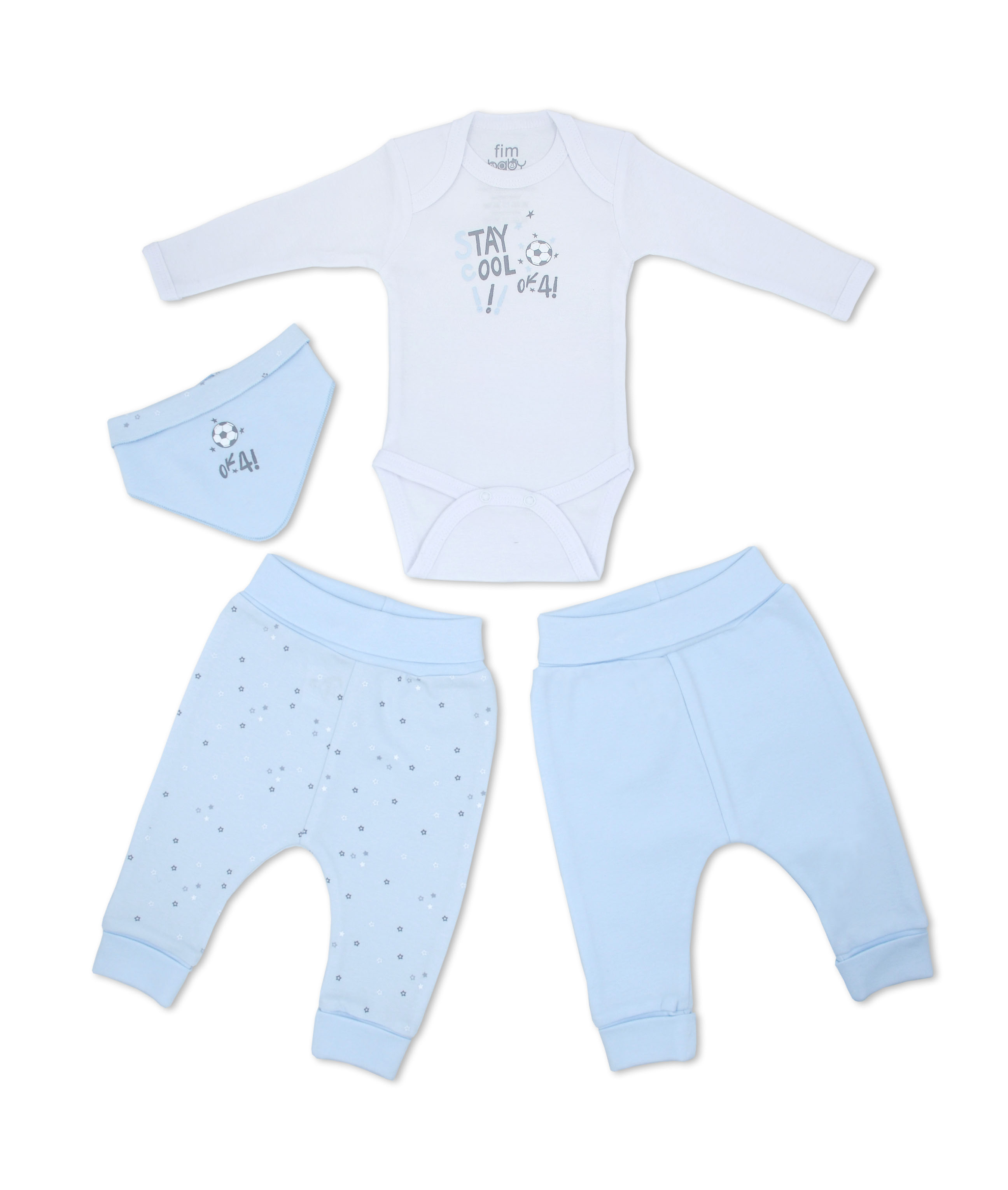 FIM BABY Bebi set 4/1 Stay Cool plavi | Online prodaja | Ananas