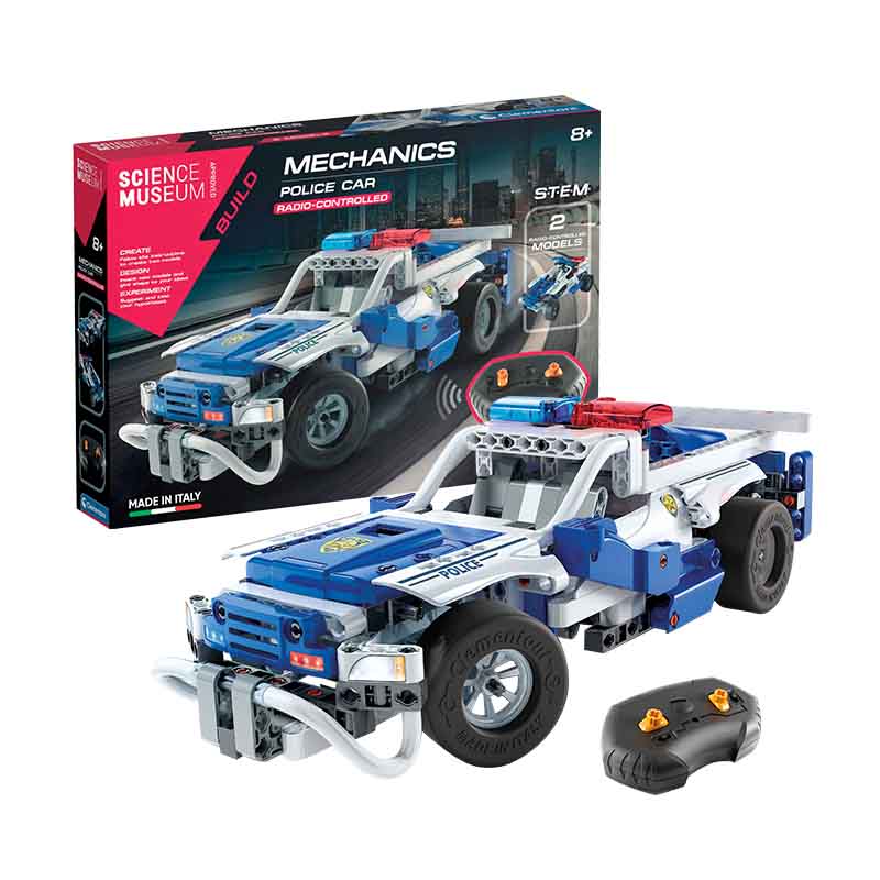 CLEMENTONI Science Museum Build "Police Car" Сет за Конструкција (8 ...