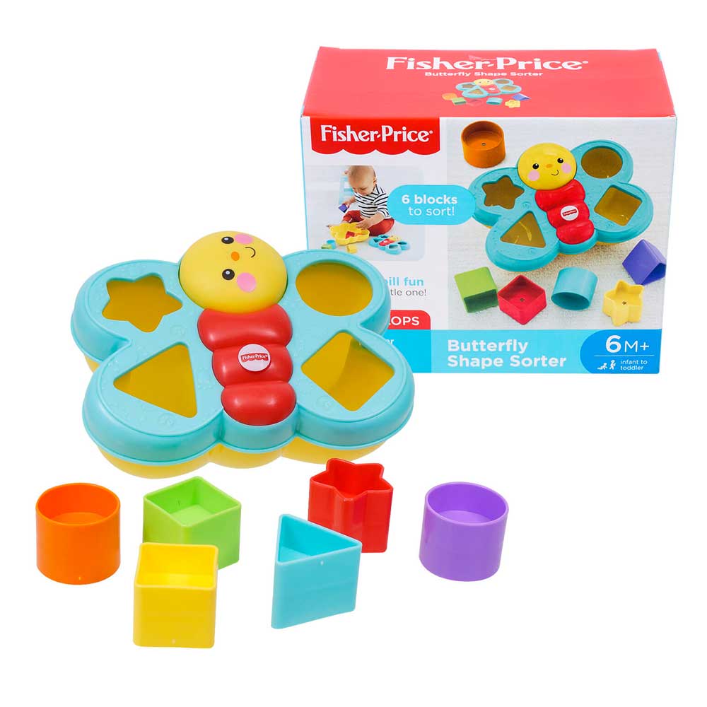 FISHER-PRICE Leptir sa oblicima šareni | Online prodaja | Ananas