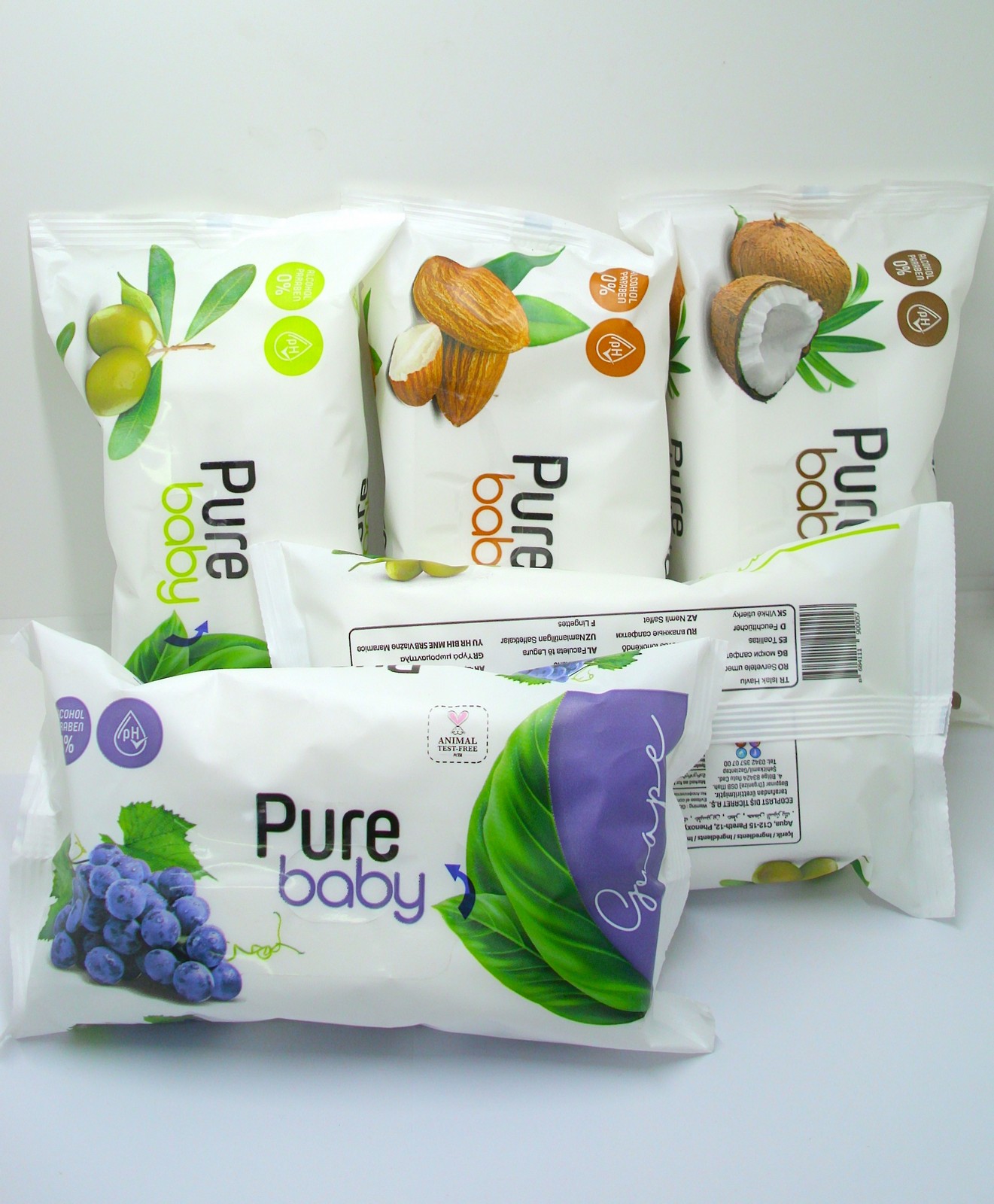 PURE BABY vlažne maramice 50/1 MIX | Online prodaja | Ananas