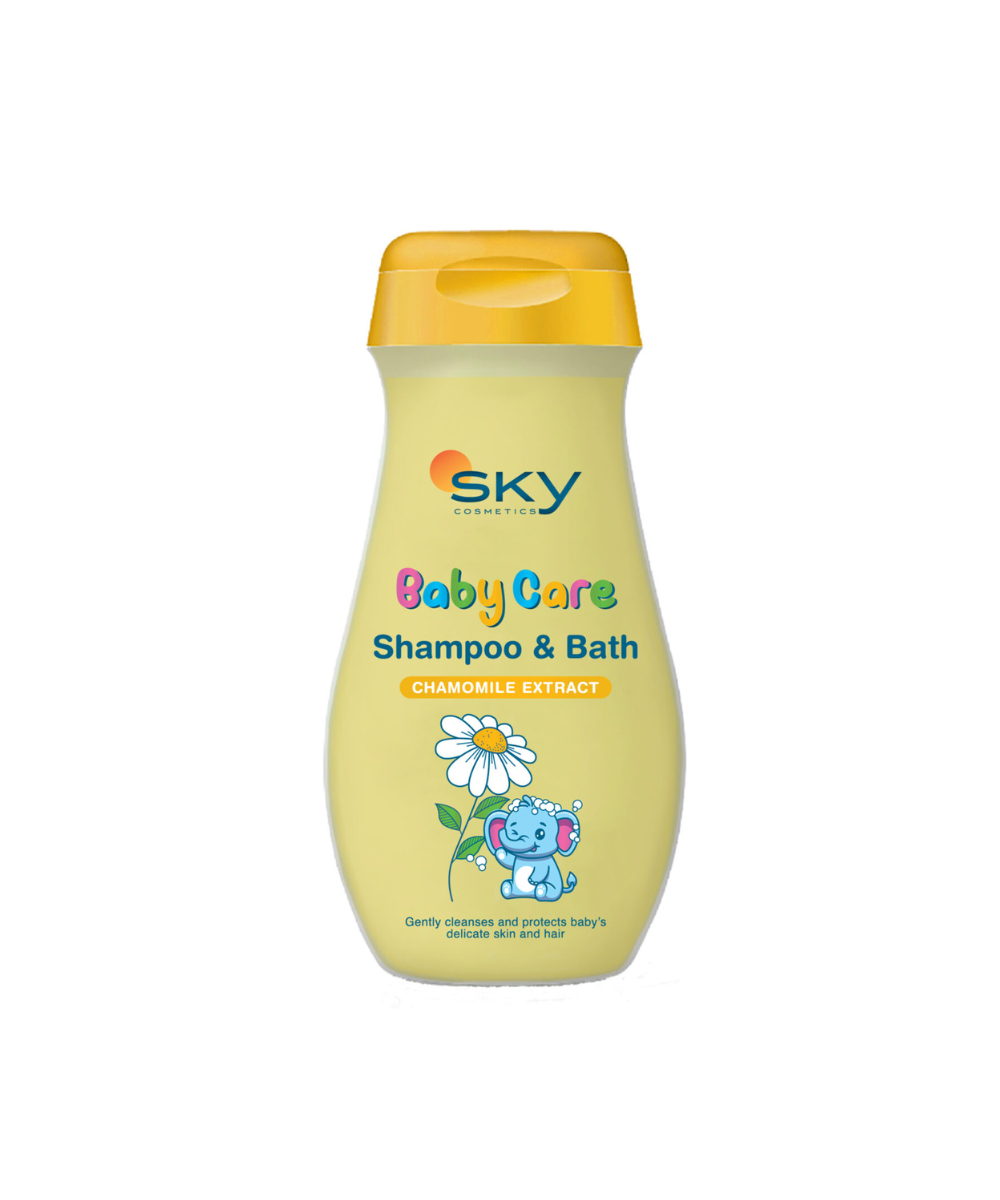 Sky Cosmetics Baby Care Šampon i kupka za bebe, Miris kamilice, 200ml ...
