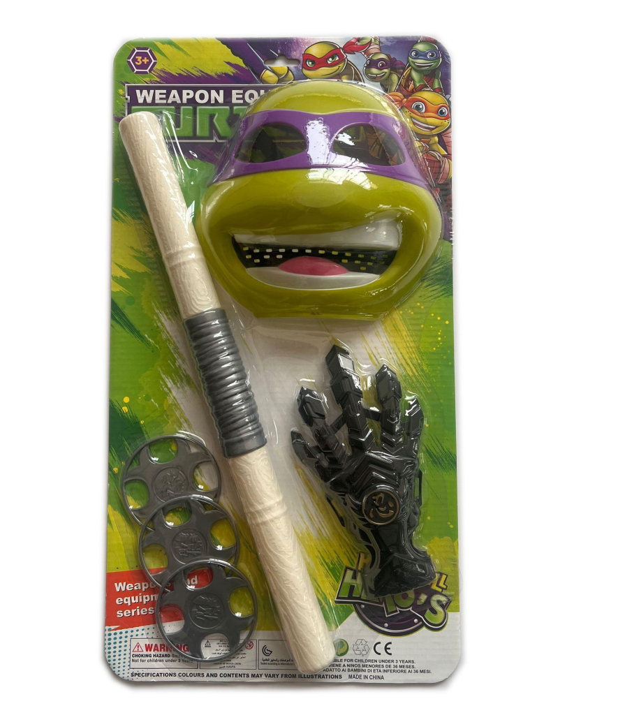 Tomo Šped Ninja Set za Igru 59x28 cm, Zelena | Online prodaja | Ananas BiH
