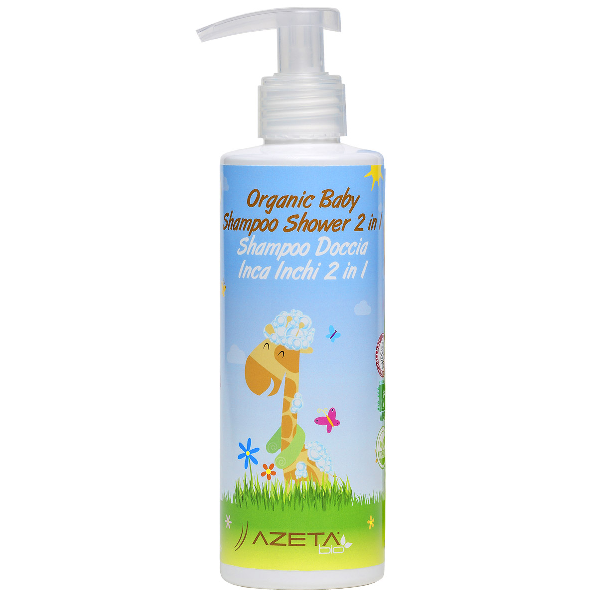AZETA BIO Organska uljana bebi šampon kupka 2u1 500ml | Online prodaja ...