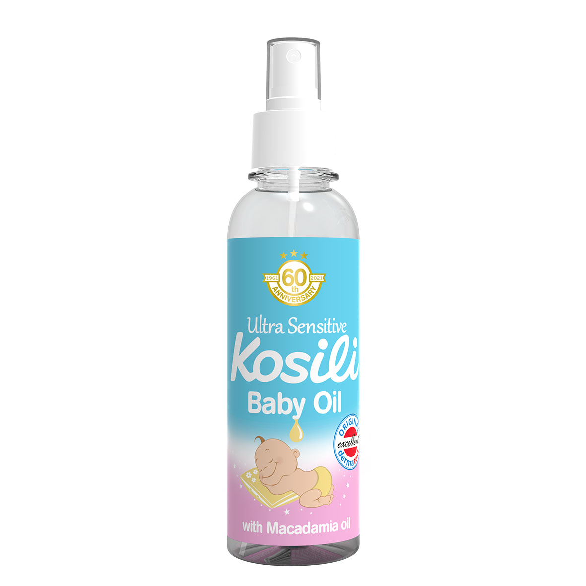 KOSILI Baby ulje plavo sa pumpicom 200ml | Online prodaja | Ananas