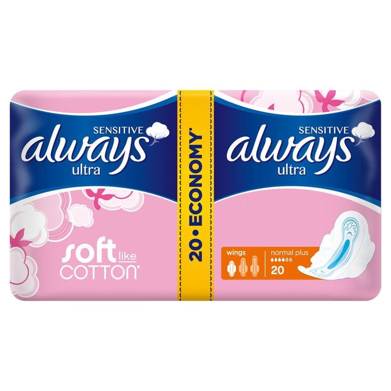 ALWAYS Higijenski ulošci Sensitive Ultra Normal Plus Duo | Online ...