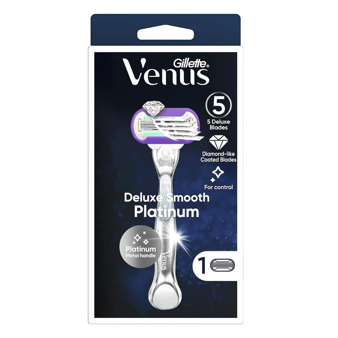 GILLETTE Venus Brijač Deluxe Smooth Platinum | Online prodaja | Ananas