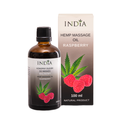 INDIA COSMETICS Masažno ulje sa mirisom maline 100ml | Online prodaja ...